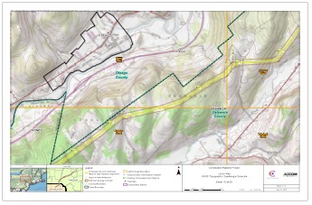FERC Topo Maps Showing Constitution Pipeline Proposed Route - Franklin ...
